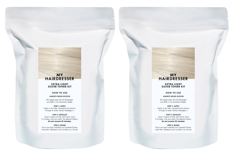 My Hairdresser Extra Light Silver Toner Kit – My Hairdresser Australia